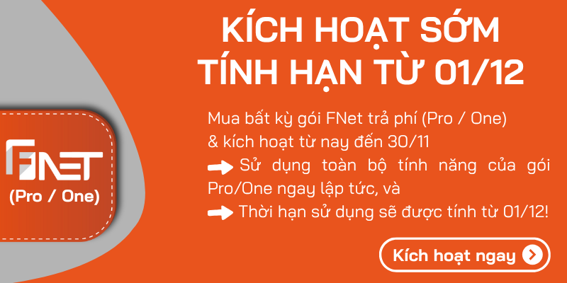 FNet - Phần mềm tính tiền phòng game